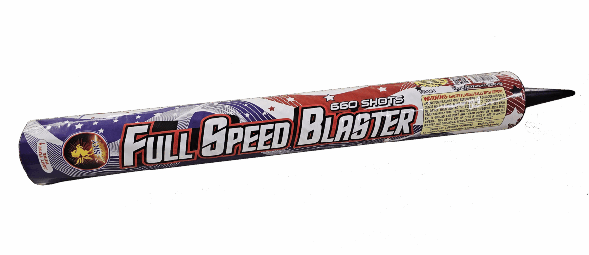 Full Speed Blaster - Firework Video - MAD Fireworks