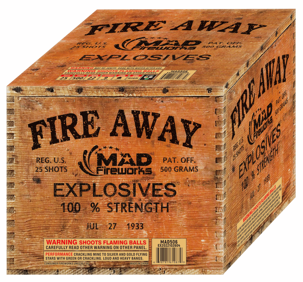 Fire Away - Firework Video - MAD Fireworks