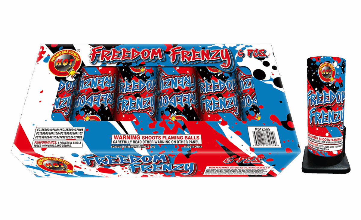 Freedom Frenzy - Firework Video - MAD Fireworks