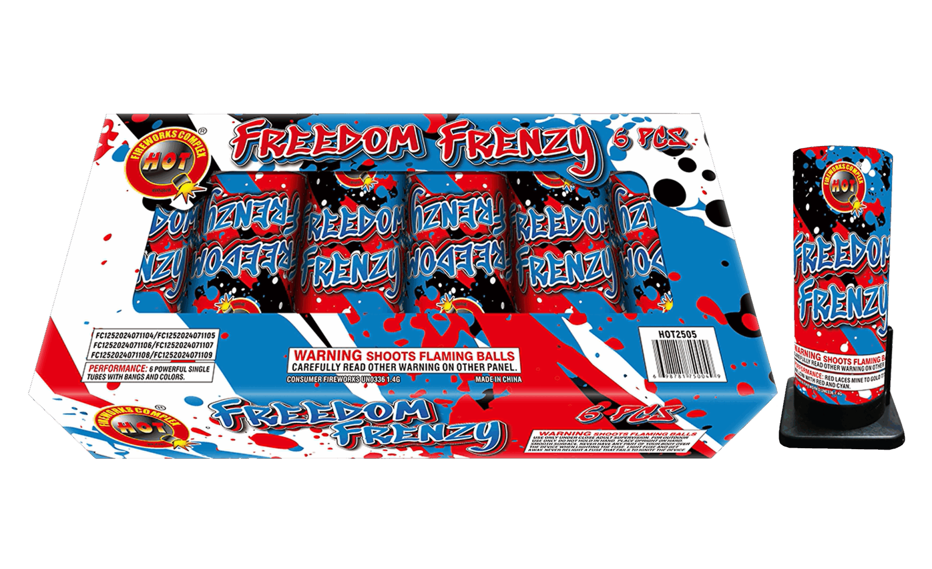 Freedom Frenzy - Firework Video - MAD Fireworks