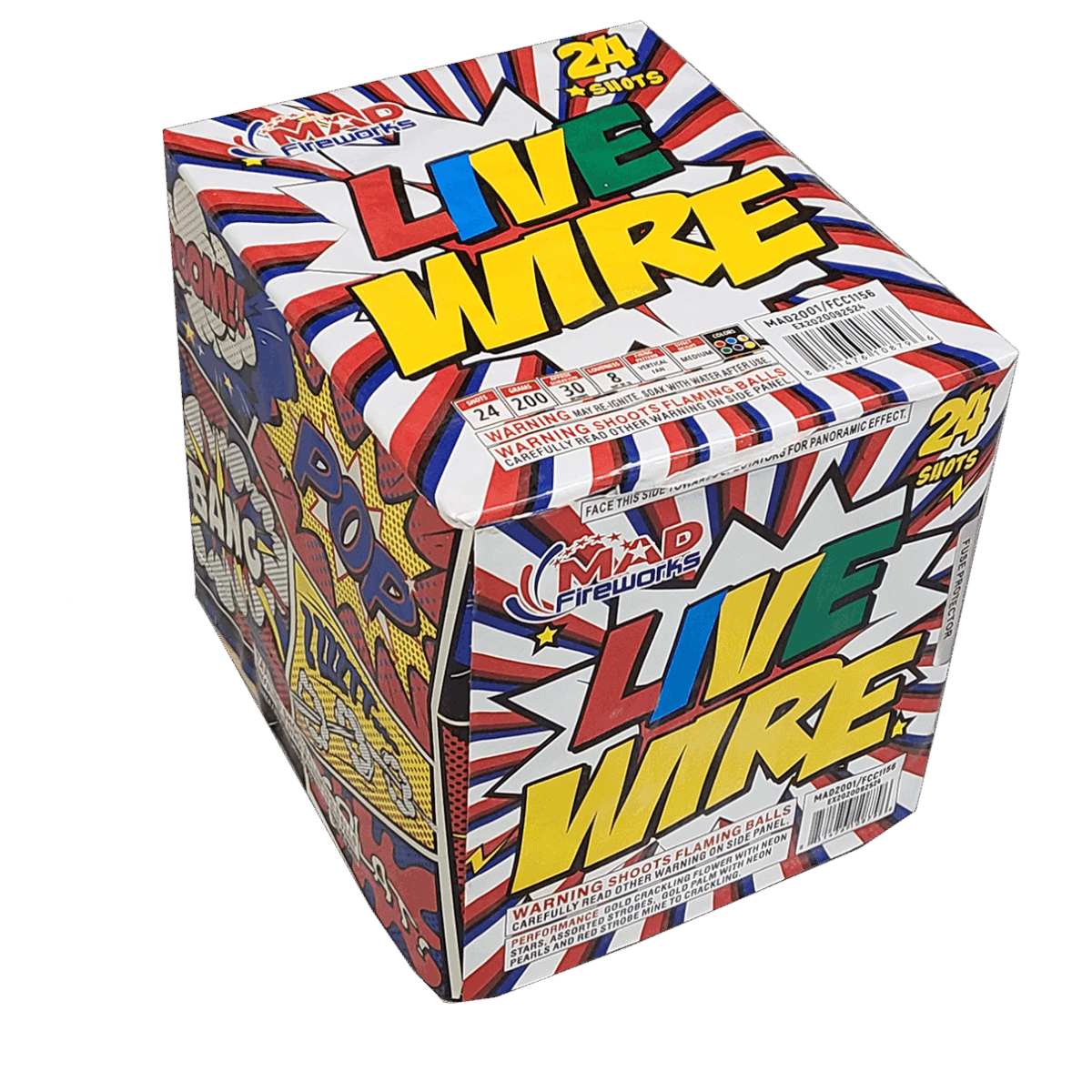 Live Wire - Firework Video - MAD Fireworks