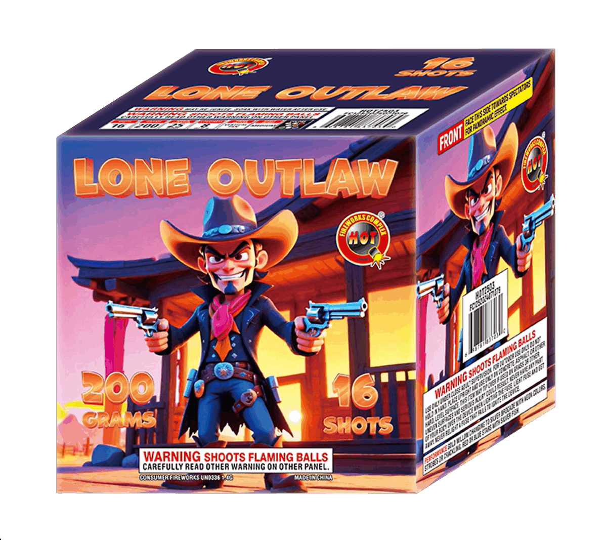 Lone Outlaw - Firework Video - MAD Fireworks