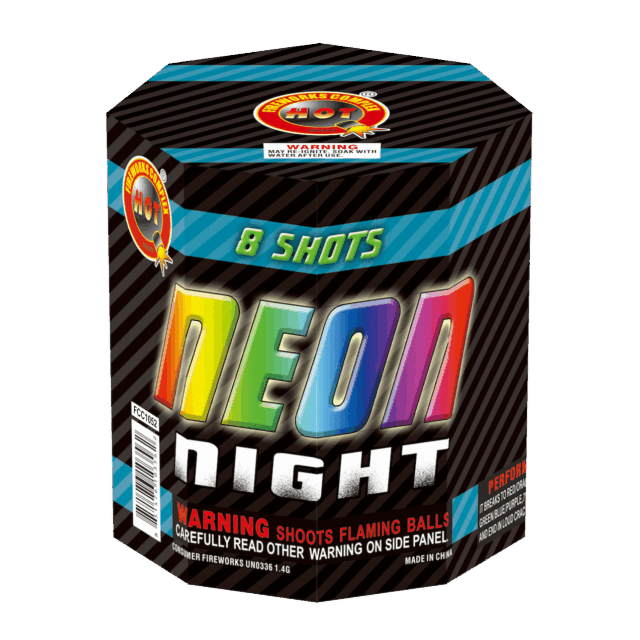 Neon Night - Firework Video - MAD Fireworks