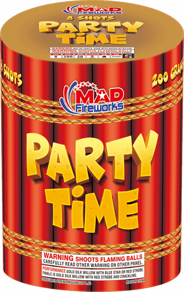 Party Time - Firework Video - MAD Fireworks