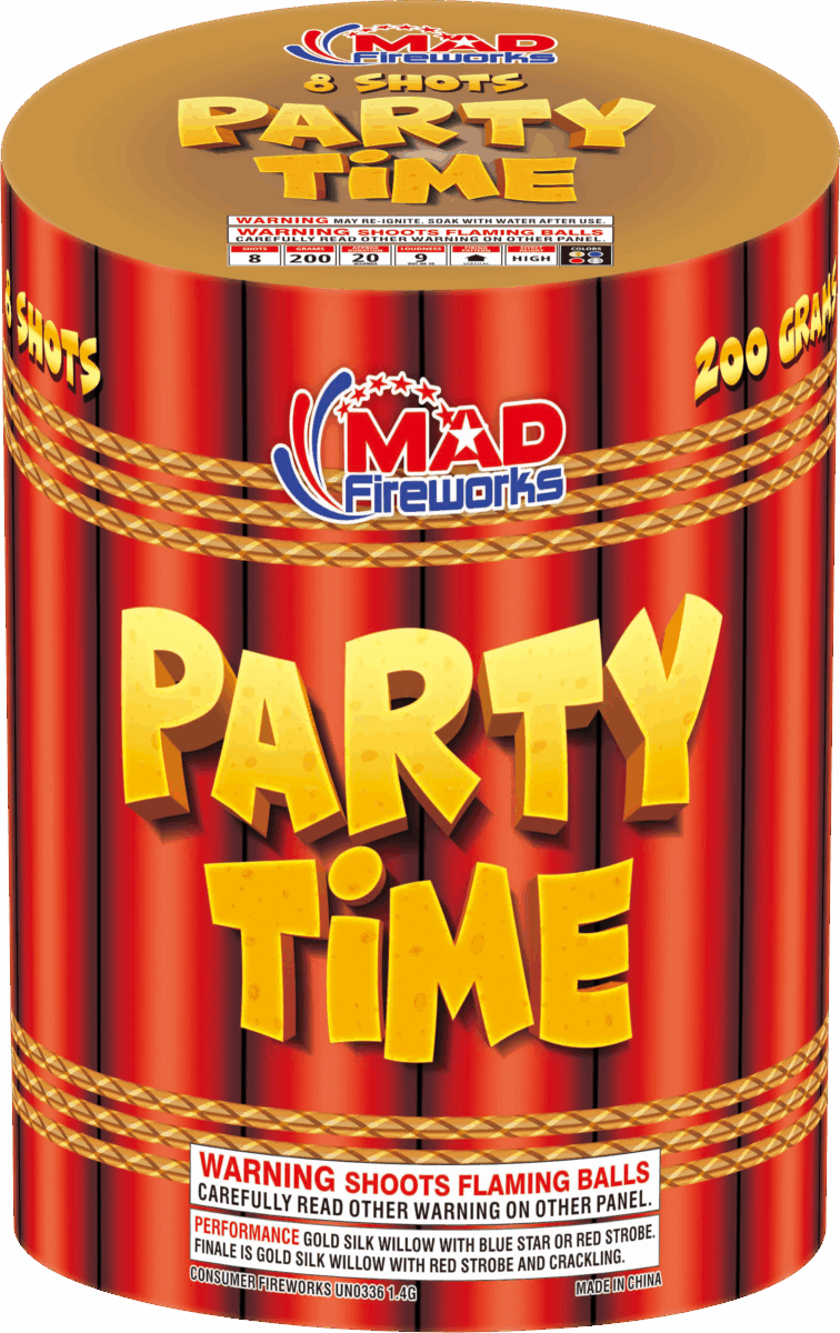 Party Time - Firework Video - MAD Fireworks